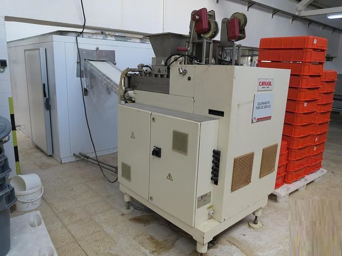 Carugil STR-300D Gum / Candy Extruder and Cooling Tunnel