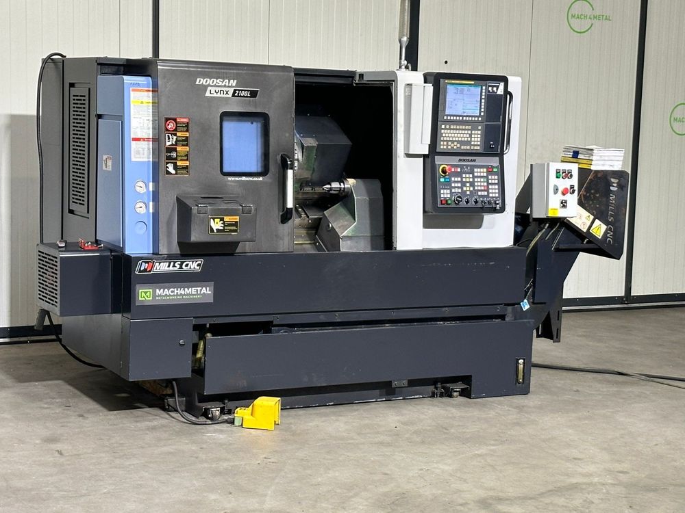 Doosan FANUC 4500 Rpm LYNX 2100 LB Control: 2 Axis