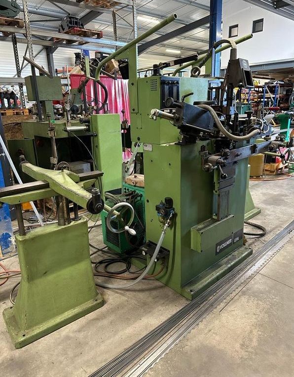 Vollmer VOLLMER Automation system for adjusting the tooth tips of band ...