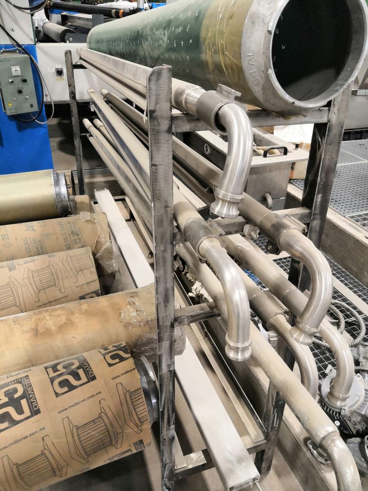 Stork RD8 170 Cm Rotary Screen Printer with steamer