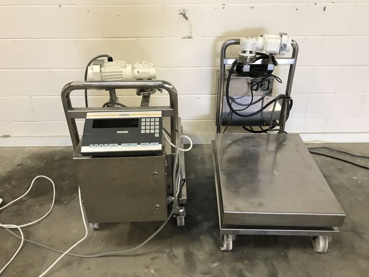 Sartorious balance trolley platform scale