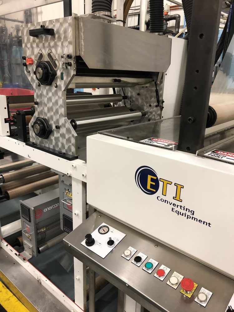 Eti Cohesio Silicone Liner & Adhesive Hotmelt Coater