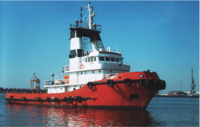 Ocean going tug GRT / NRT 400 / 120 t