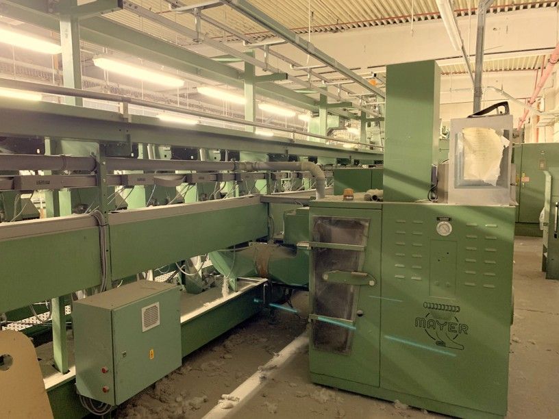 Nsc schlumberger CF43 worsted/semi worsted ring spinning frame