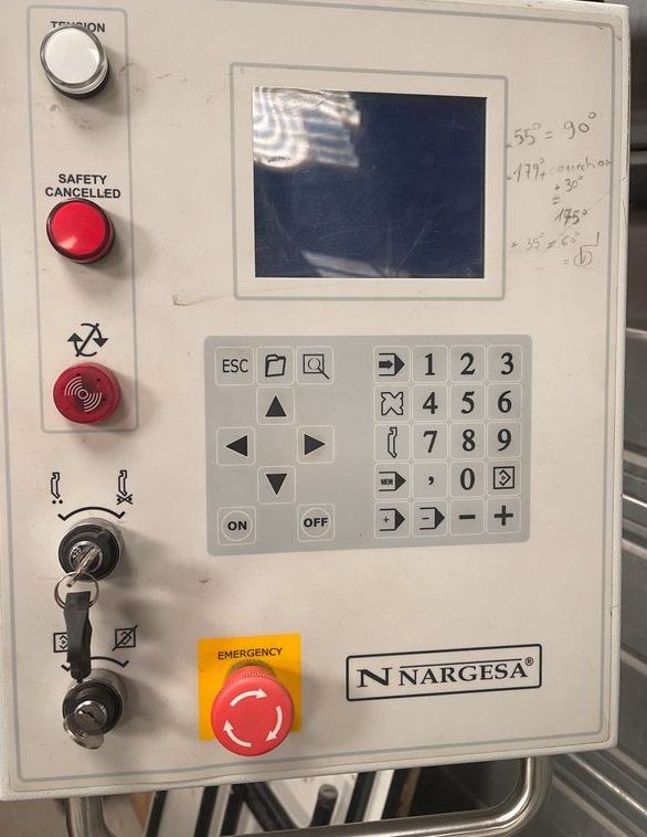 NARGESA MP 3003 press brake