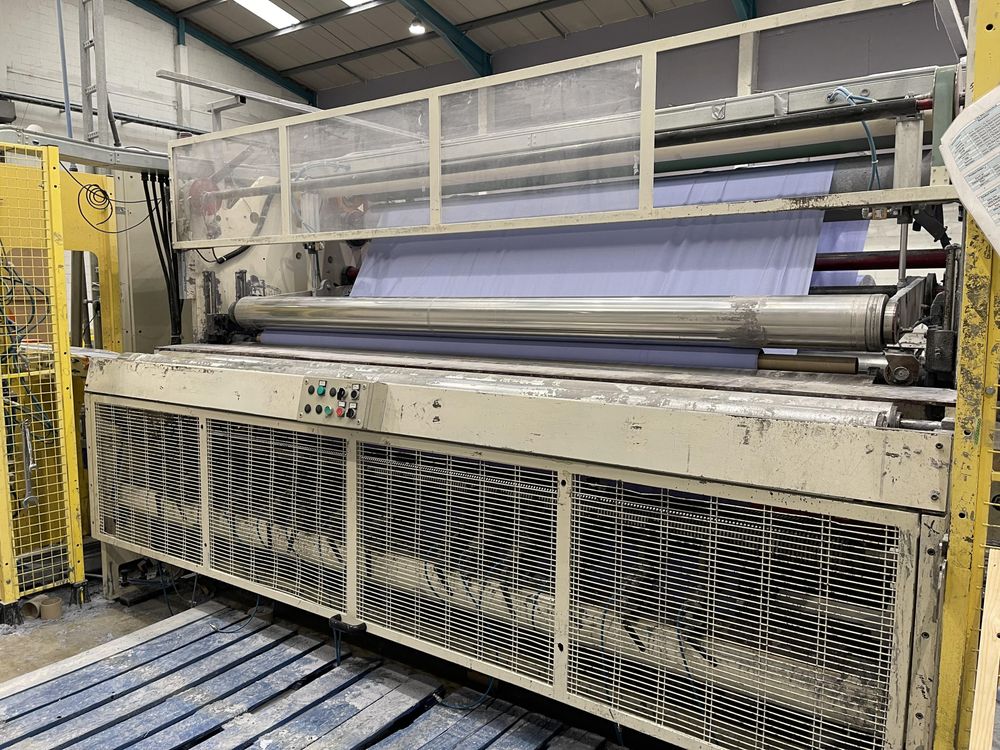 UC 2800 mm Industrial Rewinder type S45 & Perini log saw of year 2005 ...