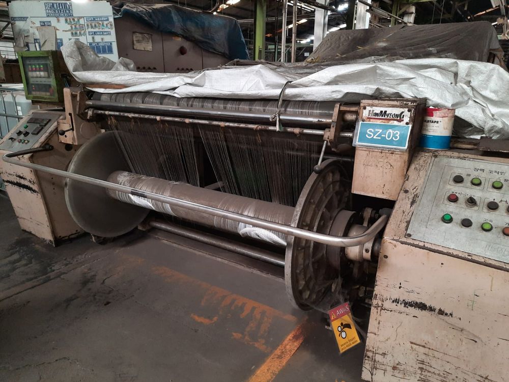 Han Myeong, Creel to beam sizing machine 160 Cm