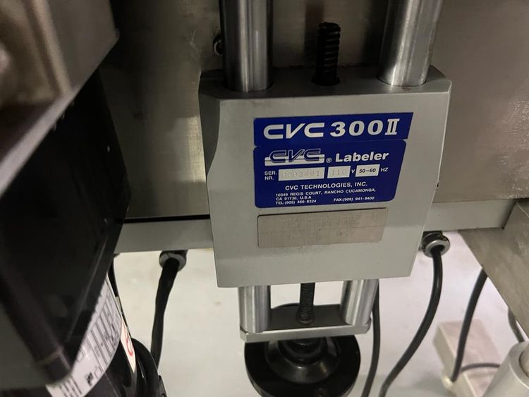 CVC 300II cvc model 300II wraparound labeler