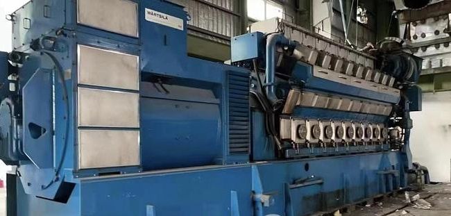 Wartsila W18V/32LN HFO Generator Set 6.4 MW