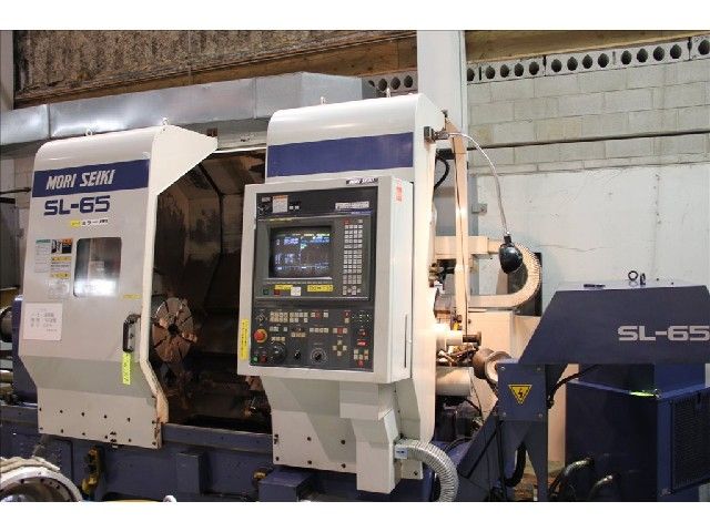 Mori Seiki Moric T6F (Fanuc 16T) CNC Control Max. 1800 rpm SL-65A 2 Axis