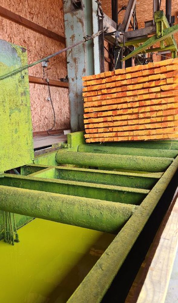 Wood processing tray