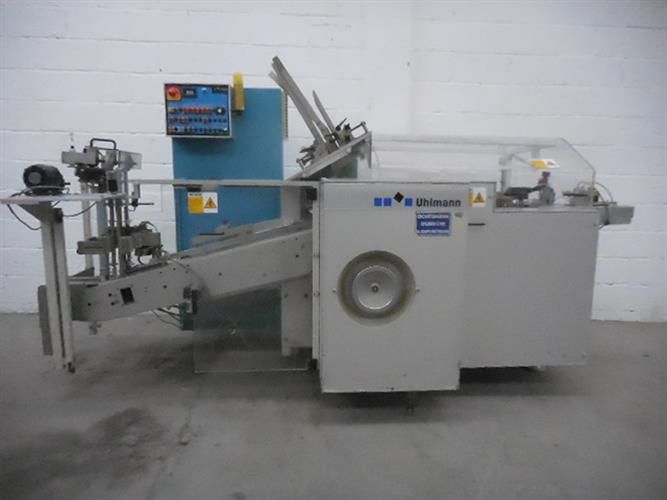 UHLMANN C100 horizontal cartoner.