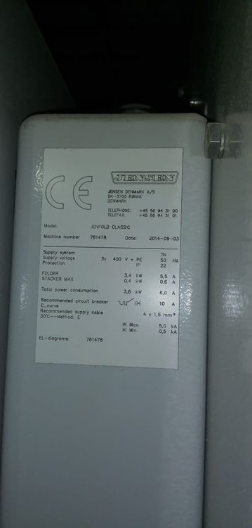 Jensen Flatwork Ironer JENROLL EXP 1200 Jensen Ironing Line