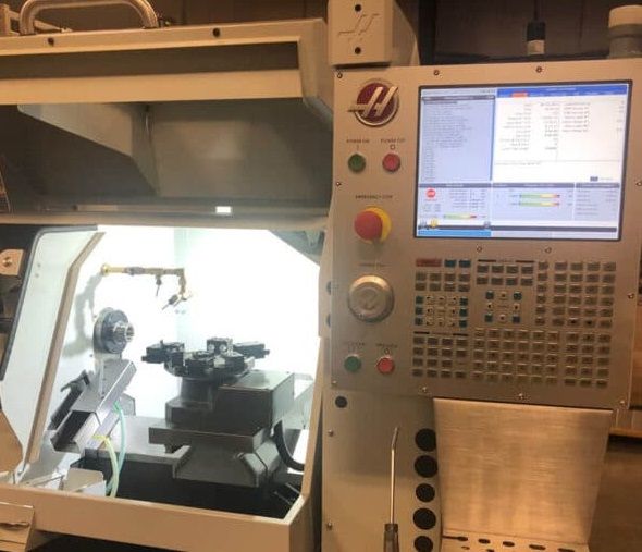 Haas Haas CNC Control 6000 rpm CL1 CNC Chucker Lathe 2 Axis