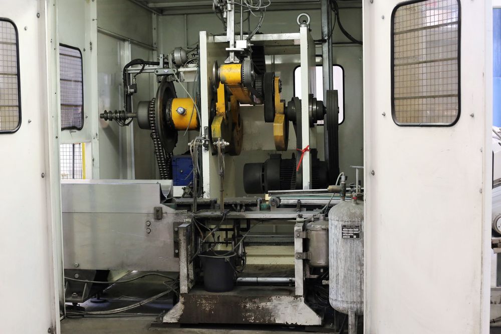 Perini type 702 complete line for industrial tissue rolls