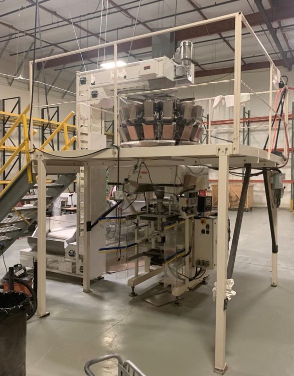 Ishida Combination scale with Ilapak form, fill & seal machine