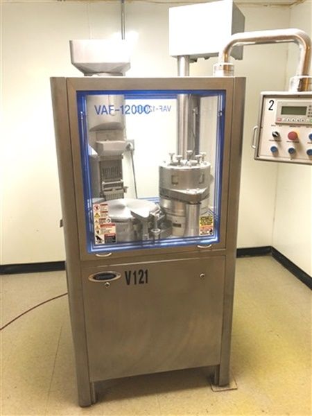 Vanguard VAF 1200C Automatic Capsule Filler Vanguard VAF 1200C Automatic Capsule Filler