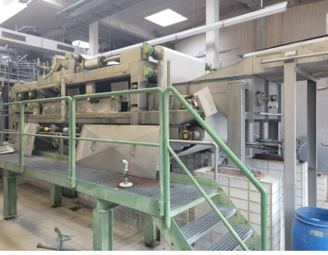 Andritz Small Belt press for pulp size ca. 1 m