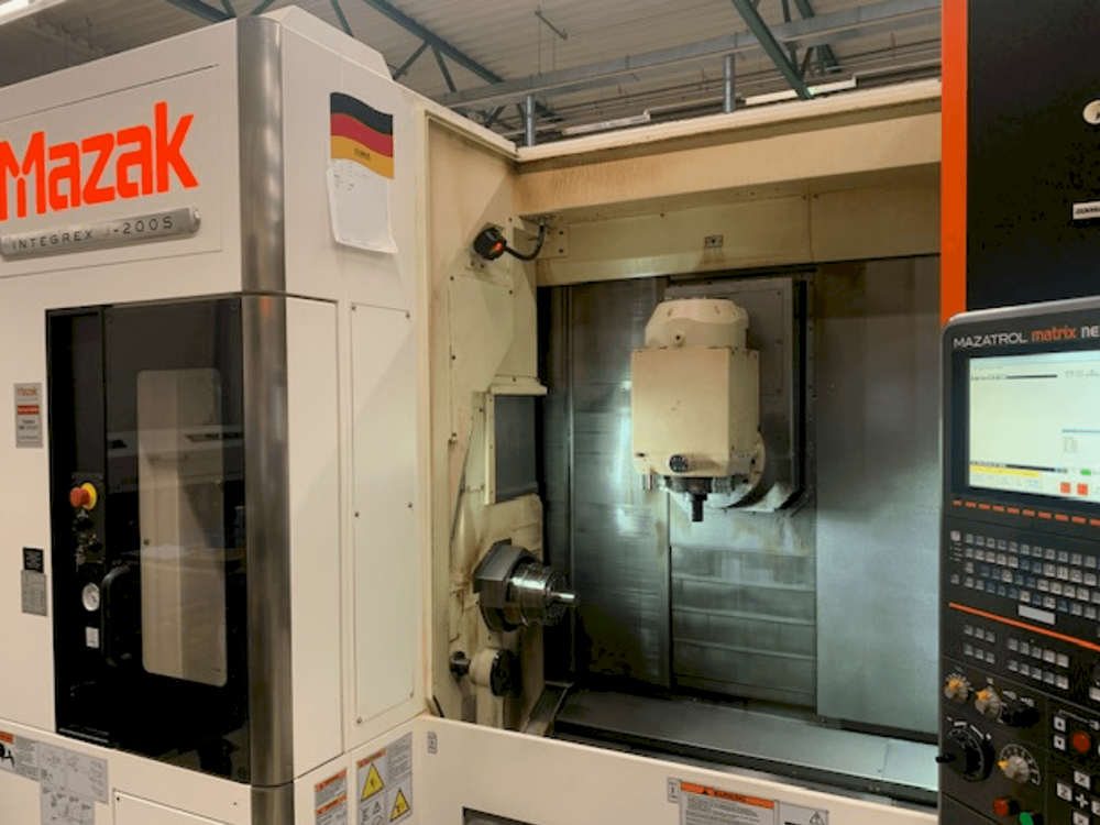 Mazak Mazatrol Model: Matrix NeXUS 2 12000 1/MIN INTEGREX J-200 S 6 Axis