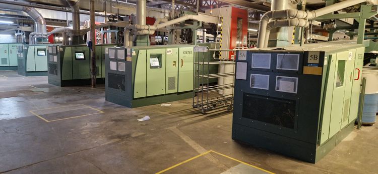 2 Rieter J20 air jet spinning machines