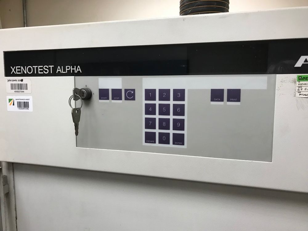 Atlas Lab light fastness tester