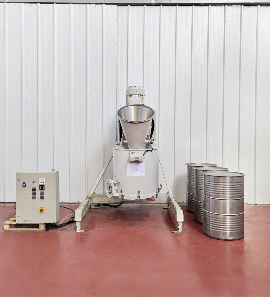 Ruberg EM 200 Single shaft drum mixer