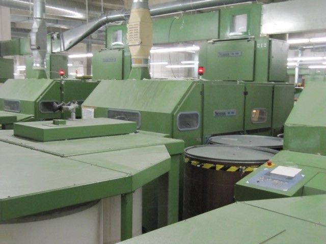 Trützschler DK903 carding machines with revolving flats