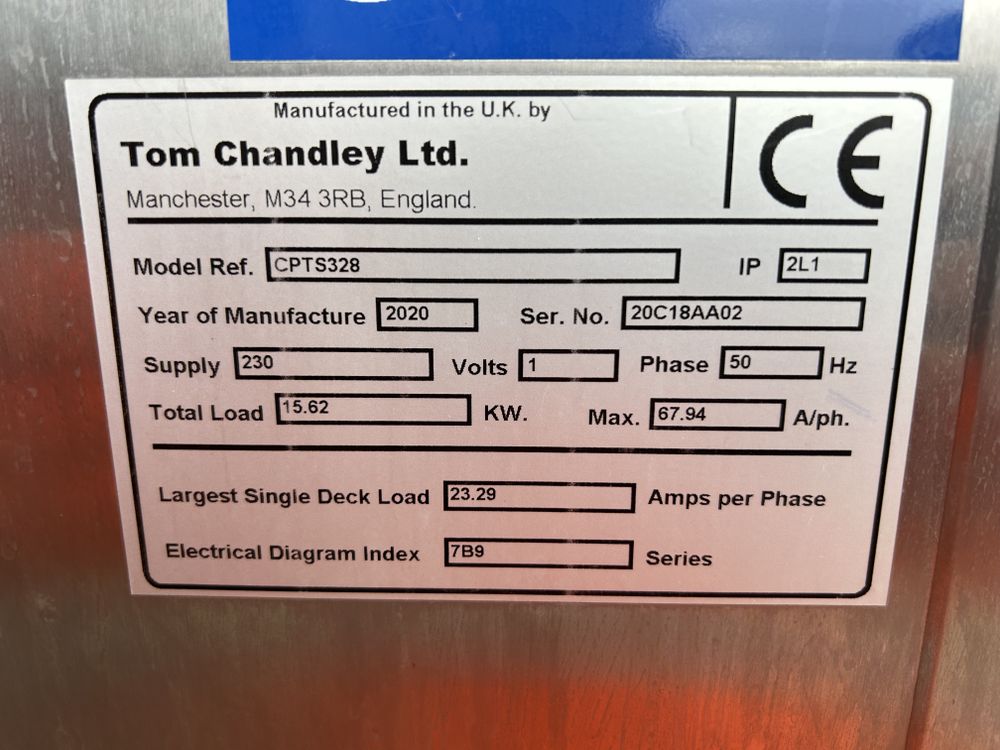 Tom Chandley Compacta Deck oven