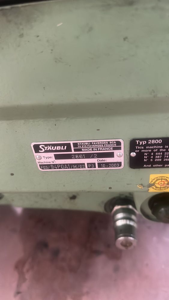 Dornier PTV8/S 220cm Staubli dobby 2861