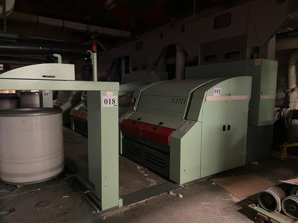 6 Rieter C70 High Speed Carding