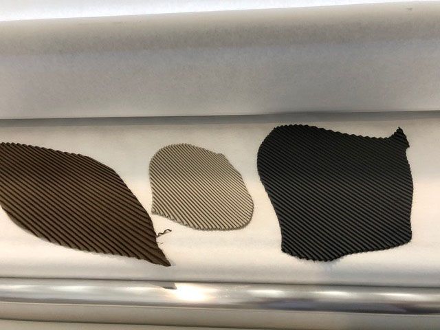 Pleating Machine for Crystal pleats