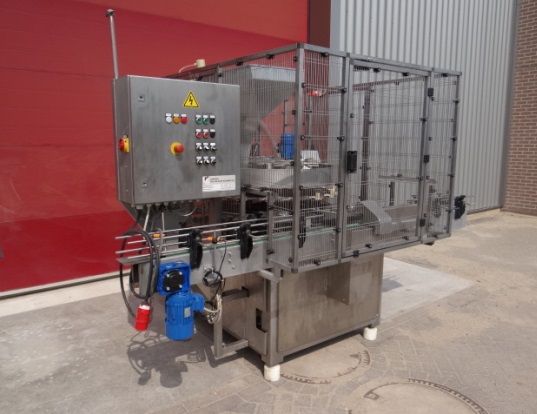 EME, Engler dosimat 18 head telescopic pocket filling machine