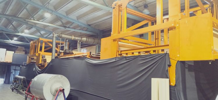 Schmid Flame lamination machine