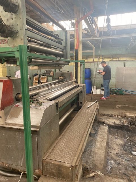 Stork 170 Cm Coating head with weft straightener