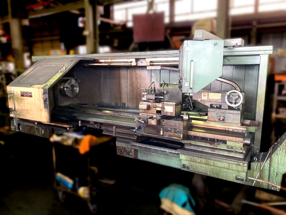 Dainichi CNC Control Variable MG75 CNC LATHE 2 Axis