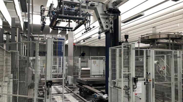 Krones Pressant 2500-1N depalletizer