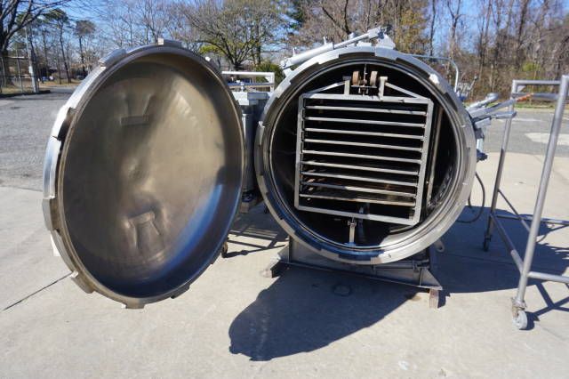 Reiser/Walker 48 In. Diameter Stainless Steel Pressure Cooker/Autoclave