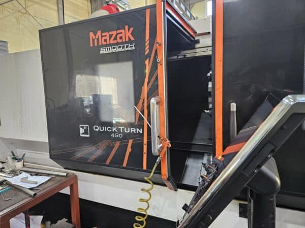 Mazak Mazatrol Smooth 2000 RPM QT-450 (80 Mazak Mazatrol Smooth 2000 RPM QT-450 (80