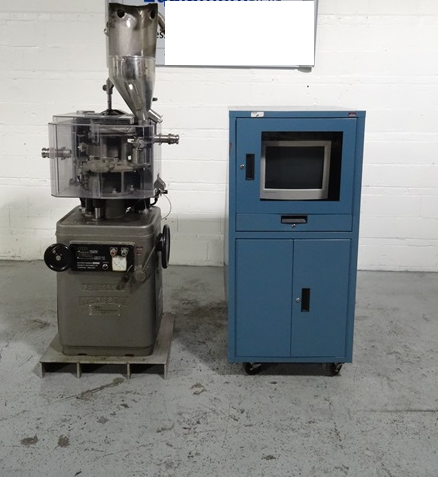 Manesty Betapress 5/8" max tablet diameter, 11/16" max depth of fill ...