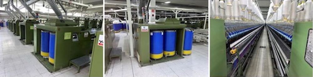 Marzoli, Savio, Vouk Complete Ring Spinning Plant - 25,920 spindles