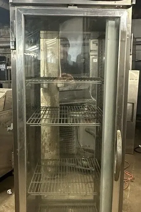 Beverage Air PRD1-1BG, Self Contained Pass Through Glass Door Cooler