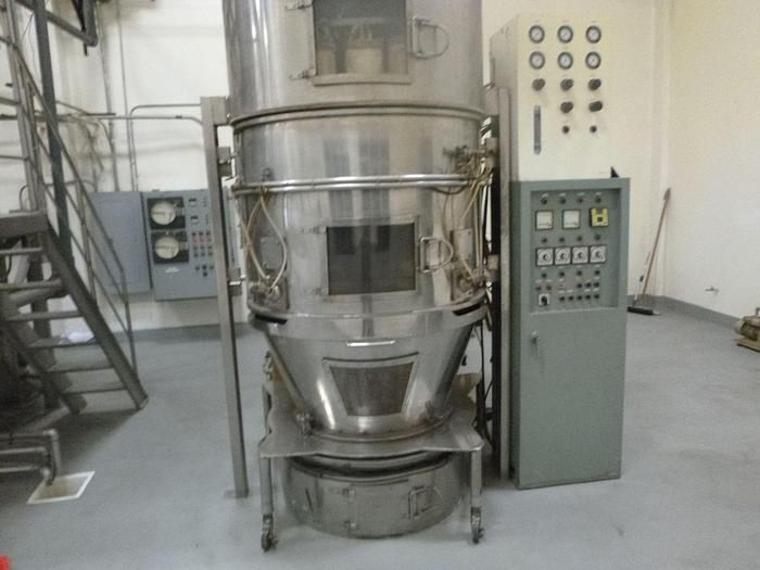 Stainless steel Batch Fluid Bed Dryer
