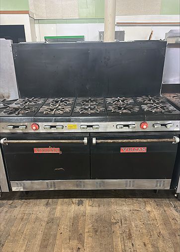 Vulcan 10 Burner Range