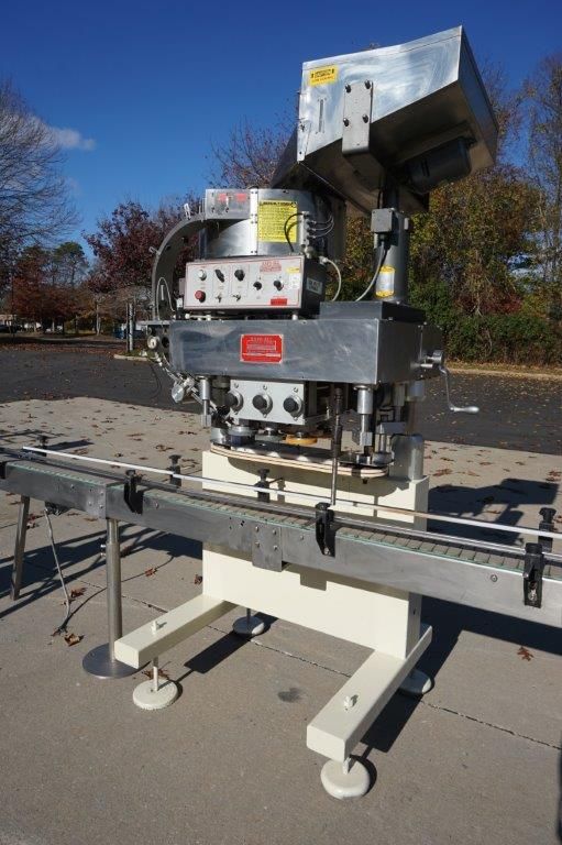 Kaps All A-2 Six Spindle Automatic Screw Capping Machine