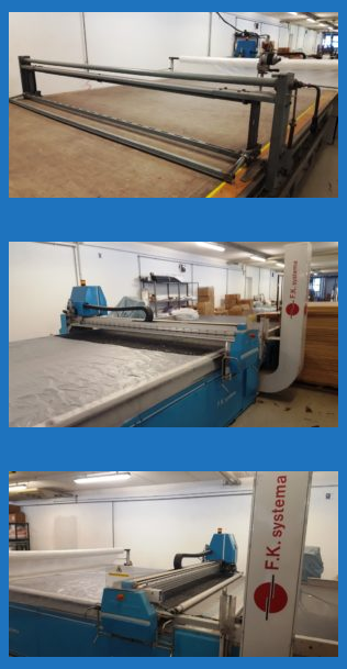 F.K. ARNA Fabric spreading table