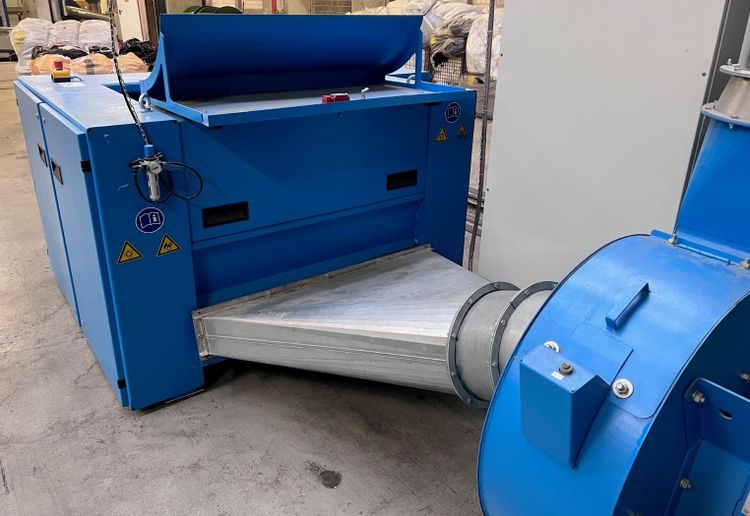 Temafa single drum tearing machine