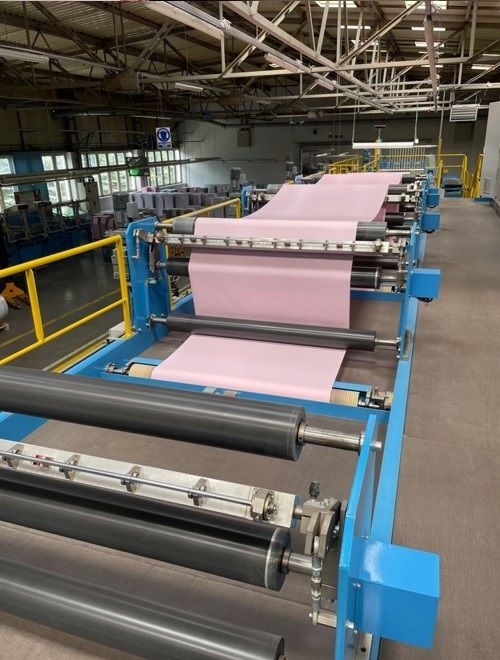 Hobema, Pasaban 1.550 mm / 1260 mm trim Paper finishing line ( sheet ...