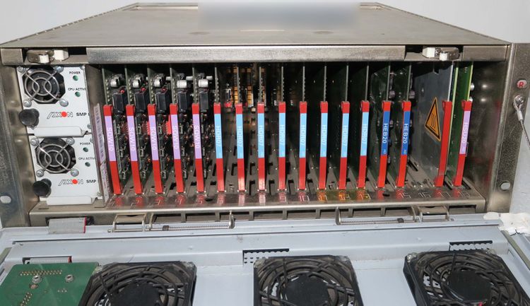 Axon Synapse frame with , 8x hdr07 HD das, 5x sqw10 4ch multiviewers ...