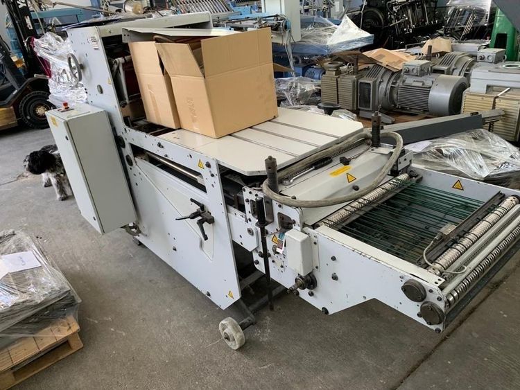 Heidelberg Stahlfolder SBP 46 H press and stack delivery, in perfect ...