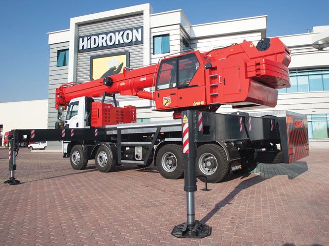 Mobile crane Hidrokon HK 120 33 T3 40 ton